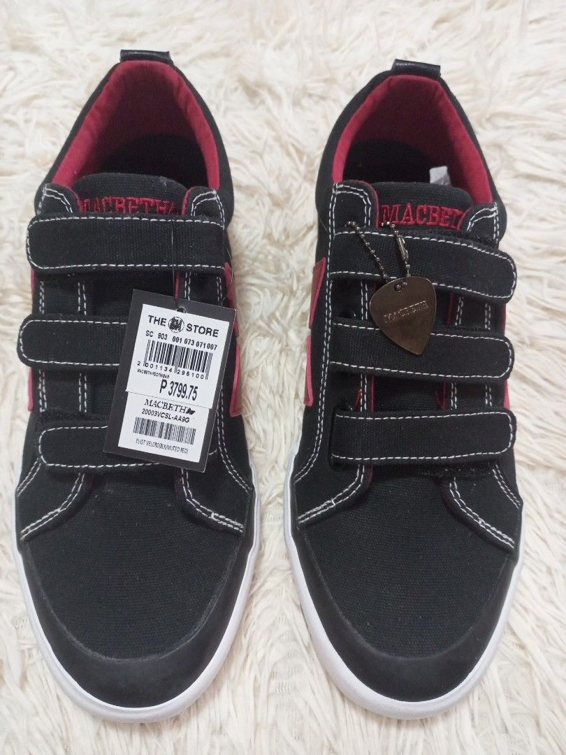 MACBETH ELIOT VELCRO, Men's Fashion, Footwear, Sneakers on Carousell