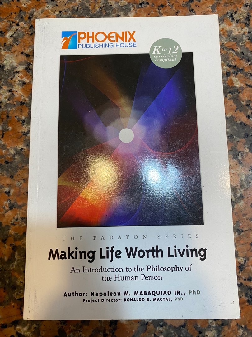 Making Life Worth Living (Intro to the Philosophy) | GRADE 11 ABM, Hobbies & Toys, Books ...