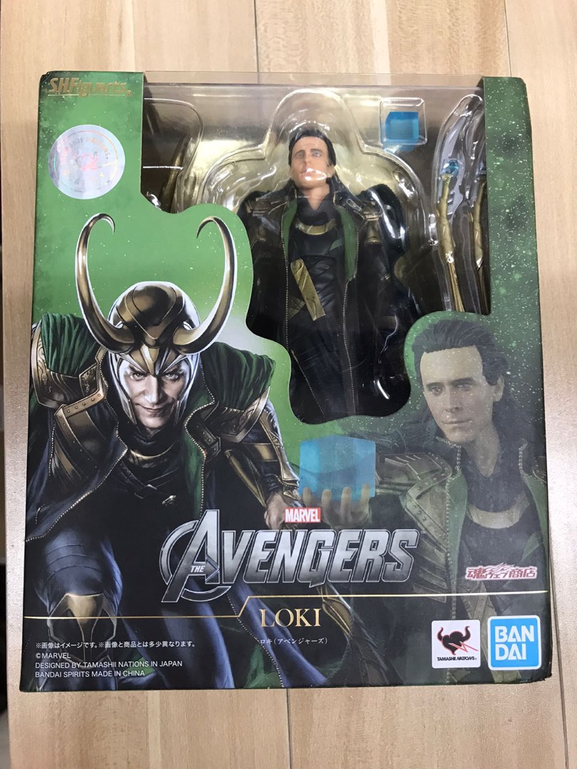 Marvel SHF 洛基 LOKI Avengers 魂限, 興趣及遊戲, 玩具 & 遊戲類 - Carousell