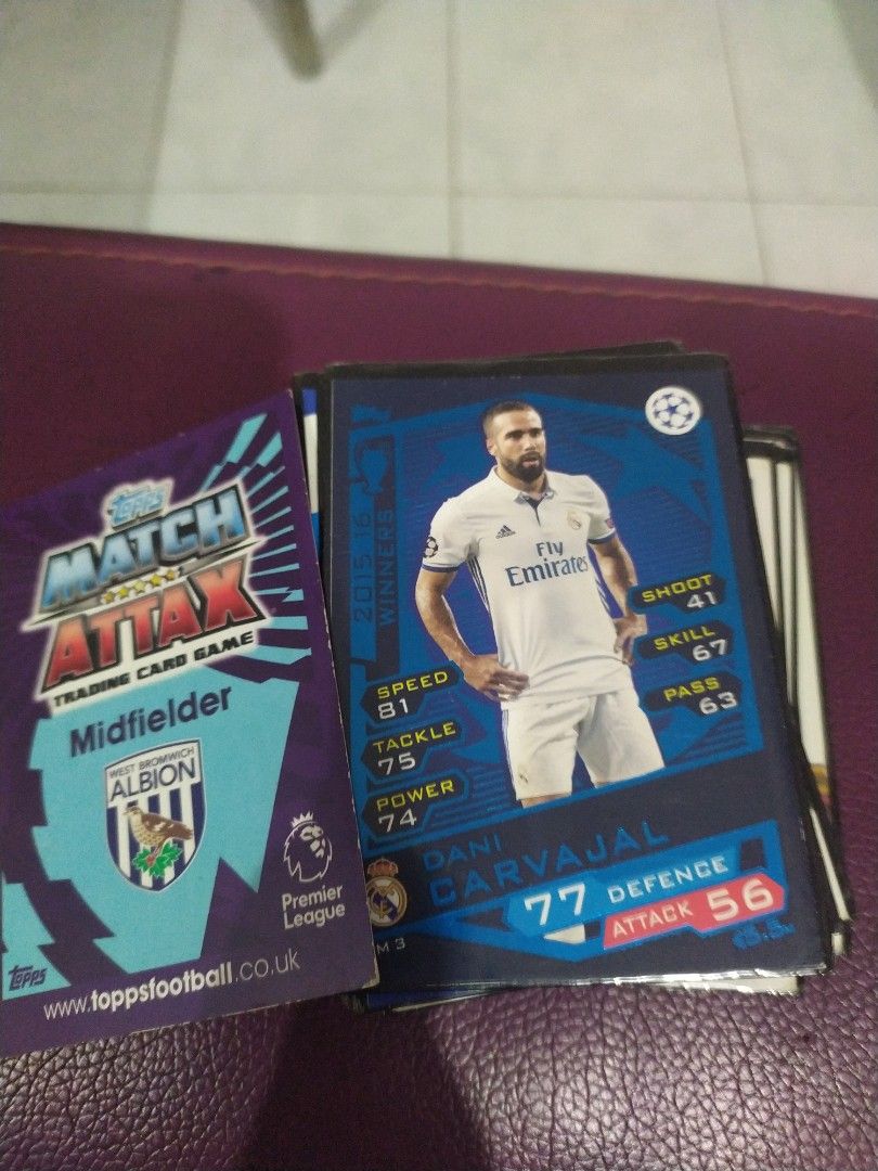 Match Attax (Match Attack) Cards, Hobbies & Toys, Toys & Games on Carousell