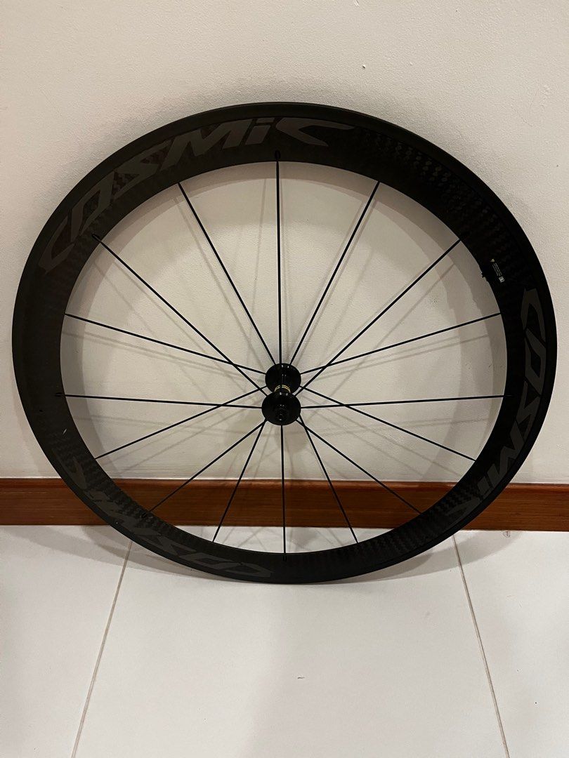 Mavic Cosmic Carbon Wheels, Sports Equipment, Bicycles & Parts, Parts ...