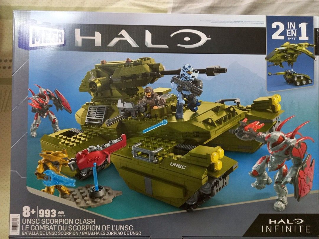 Mega Construx Halo Infinite Scorpion tank set BNIB, Hobbies & Toys ...