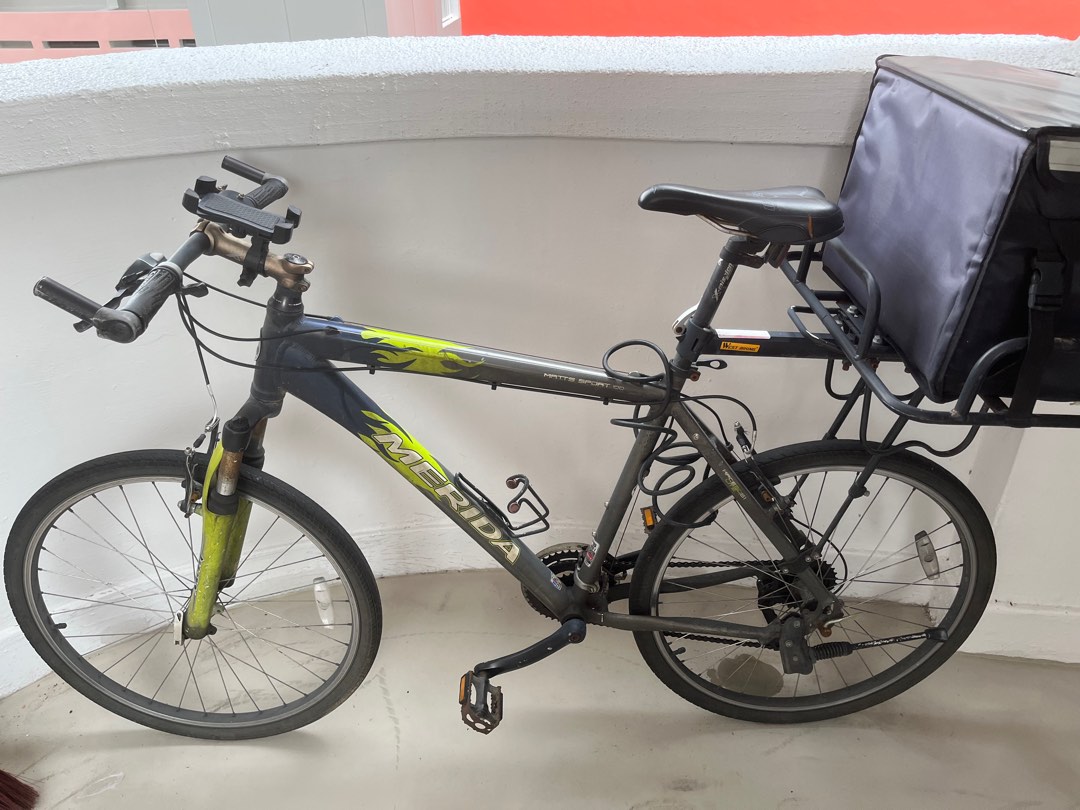 Merida MTB - Free delivery box, lock, Rain Coat (L Size), Sports ...