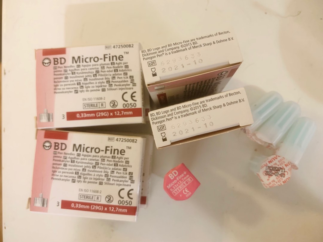 Micro-fine needle (expired), Health & Nutrition, Medical Supplies ...
