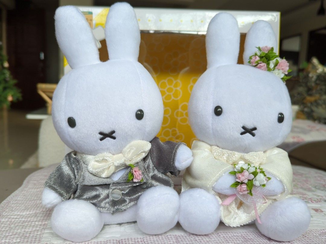 Miffy Wedding Dolls Limited Edition, Hobbies & Toys, Toys & Games on ...