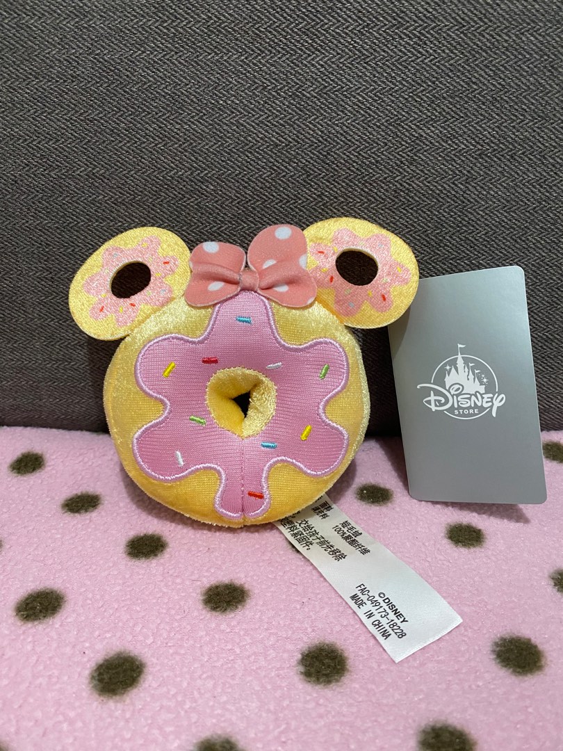 Minnie Mouse Donut Stuffed Toy from Disneyland, Hobbies & Toys, Toys ...