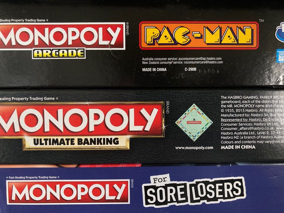 Monopoly bundle, Hobbies & Toys, Toys & Games on Carousell