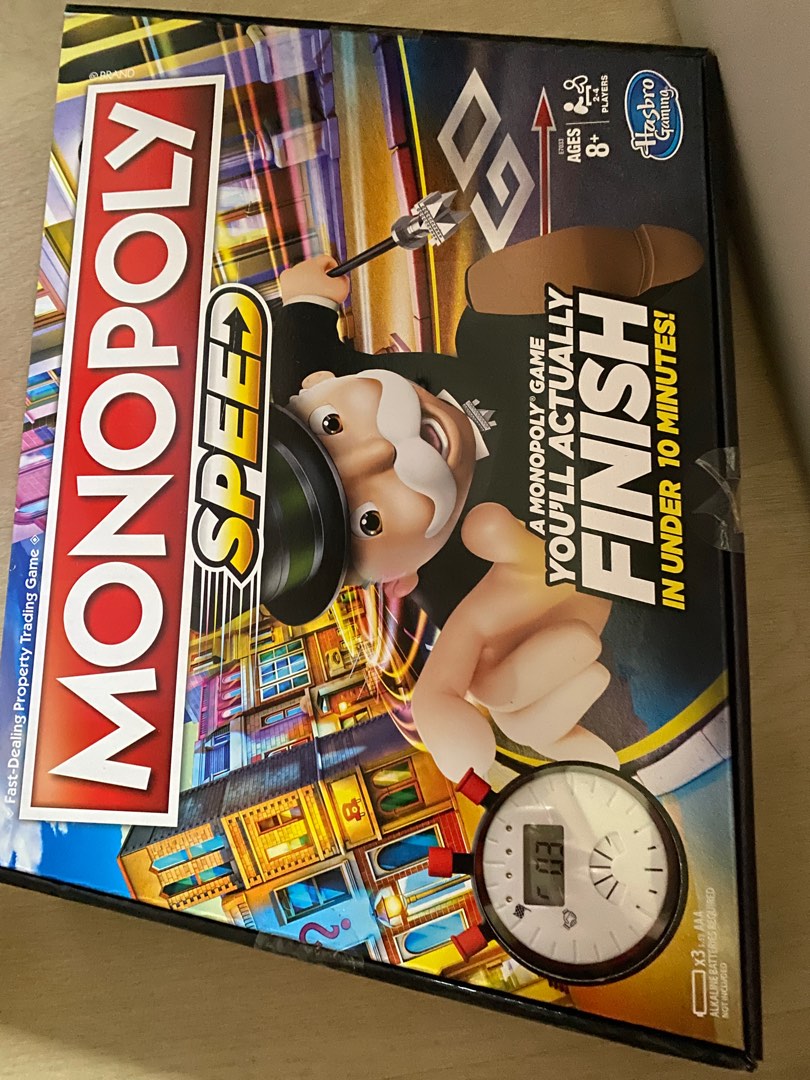 Monopoly Speed, Hobbies & Toys, Toys & Games on Carousell