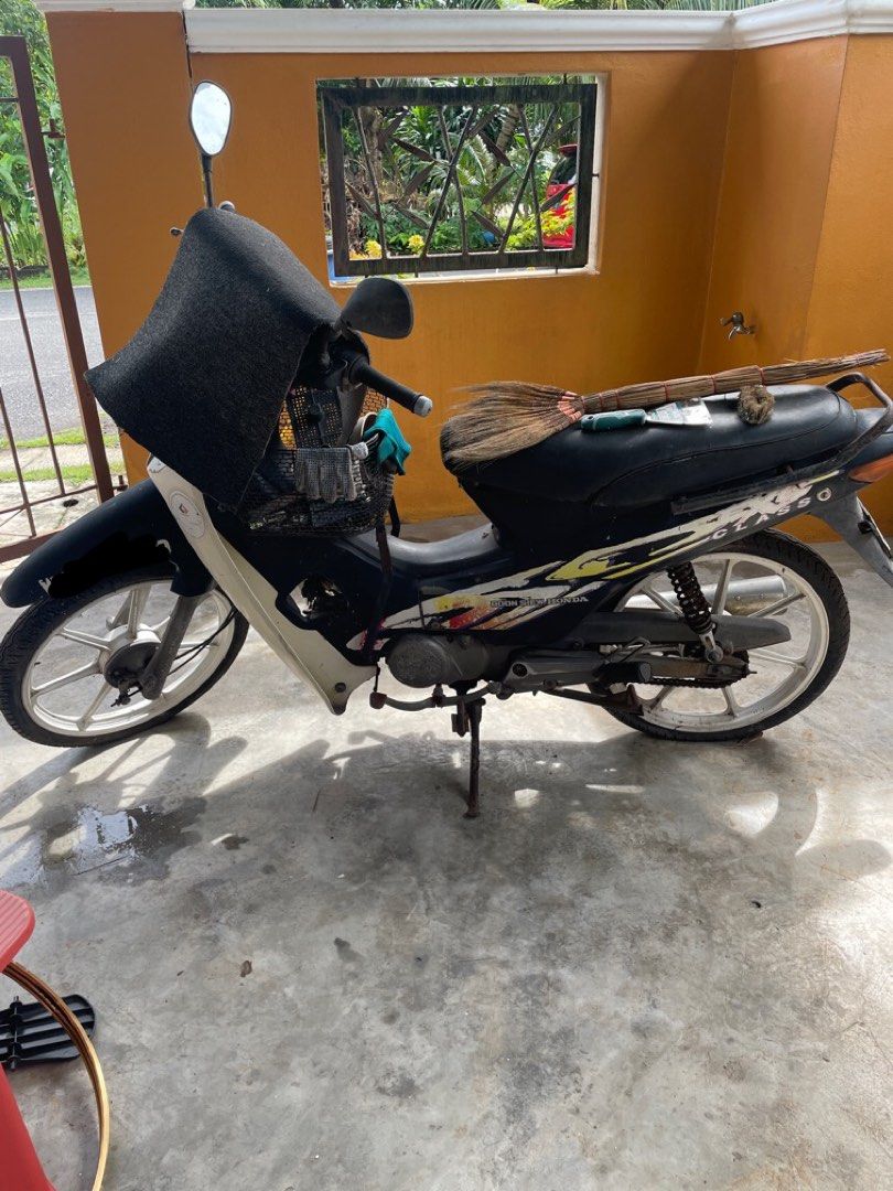 Motor lama (dh rosak) (sidai selama 11yr), Motorbikes on Carousell