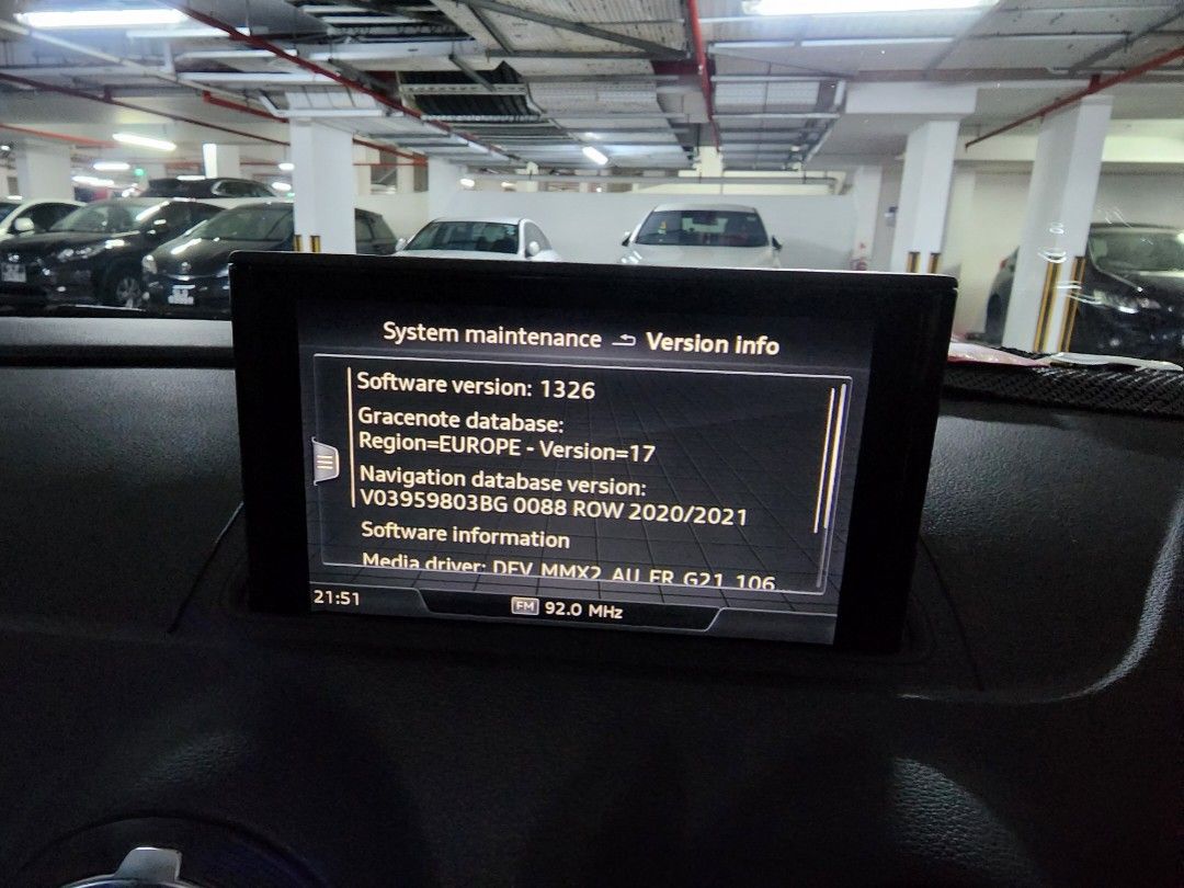 Audi MMI unlock Nagivation Map update for MIB2 A3/ A4/ A5/ A6/ Q5/ Q7 ...