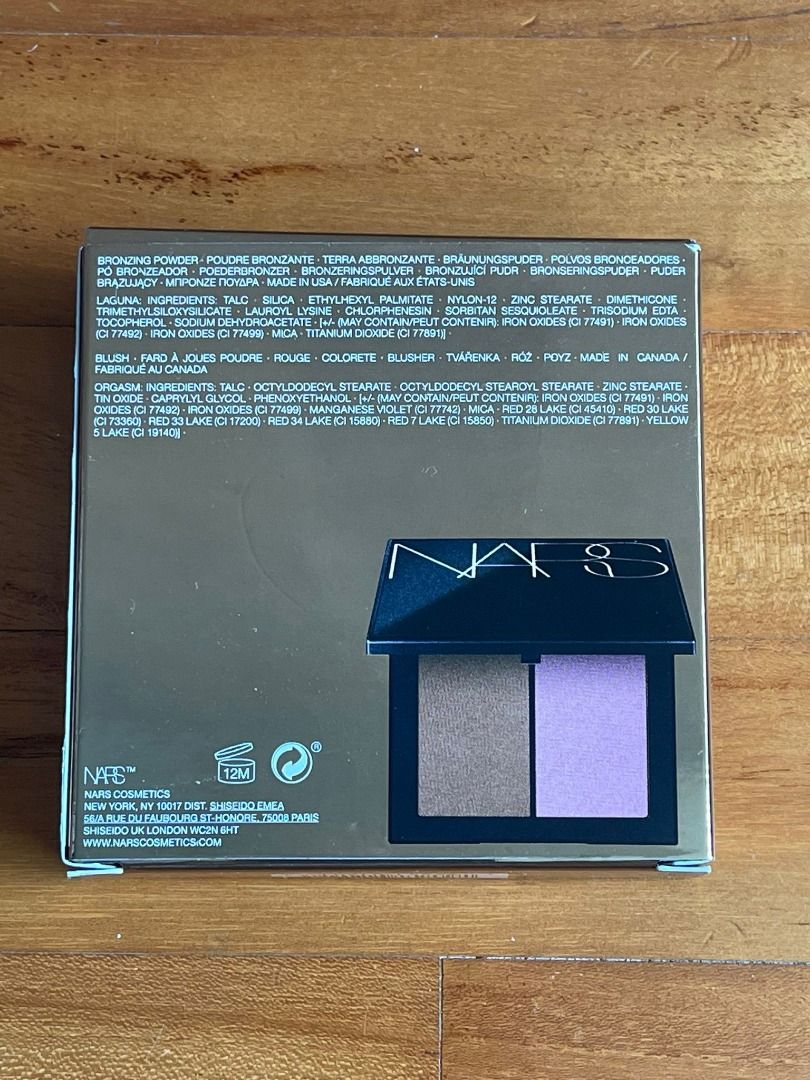NARS Iconic Glow Cheek Duo - Orgasm and Laguna, Beauty & Personal Care, Face, Makeup on Carousell