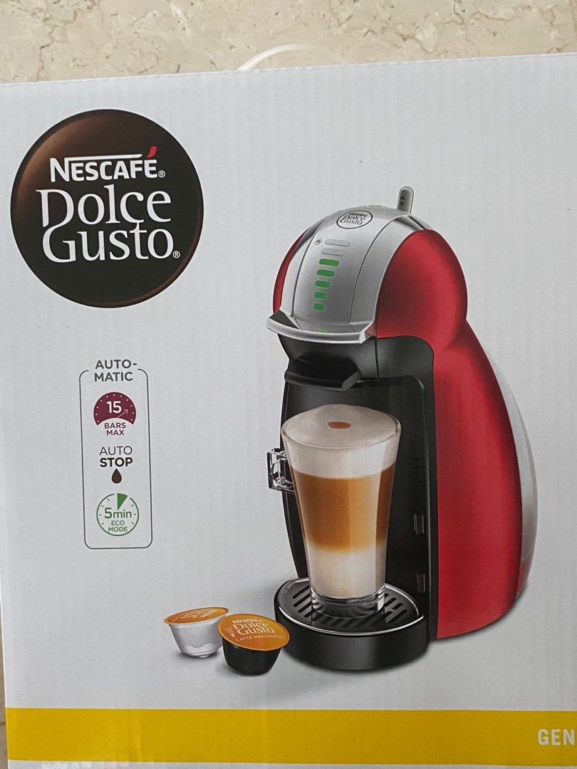 Nescafe Dolce Gusto Genio 2 coffee machine, TV & Home Appliances ...