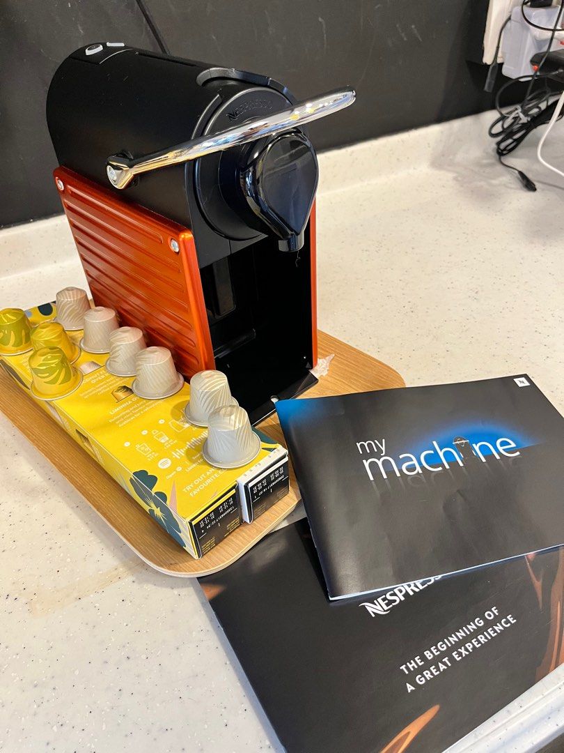 Nespresso Pixie Red, TV & Home Appliances, Kitchen Appliances, Coffee ...