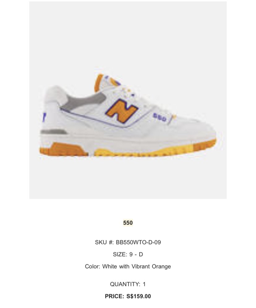 New balance 550 ( yellow ), Men's Fashion, Footwear, Sneakers on Carousell