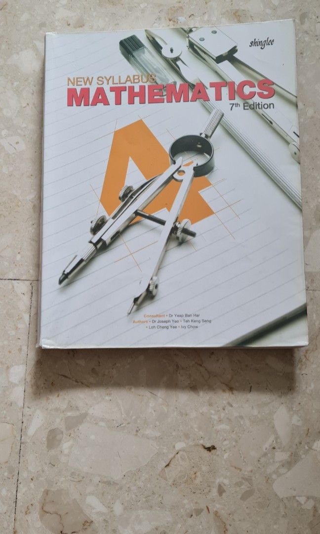 New Syllabus Mathematics 7th Edition sec4, Hobbies & Toys, Books ... New Syllabus Mathematics 7th Edition sec4, Hobbies & Toys, Books ...