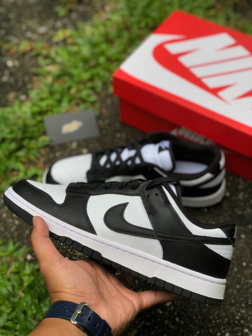 Nike Dunk Low Retro Panda, Men's Fashion, Footwear, Sneakers on Carousell
