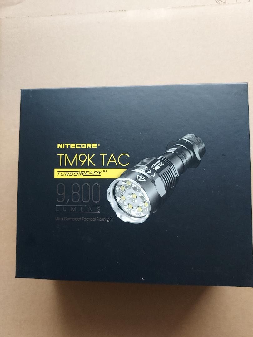 Nitecore TM9K TAC - 9800 lumen, Sports Equipment, Other Sports Equipment and Supplies on Carousell