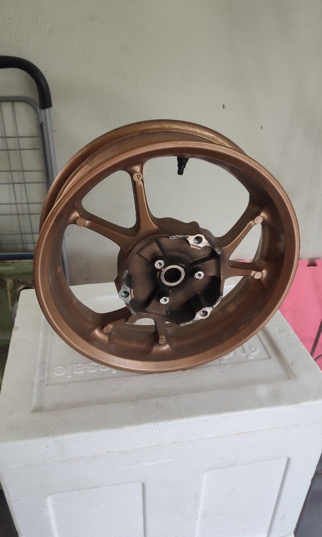 Nmax 155 V2 Stock Rims USED, Motorcycles, Motorcycle Accessories on ...