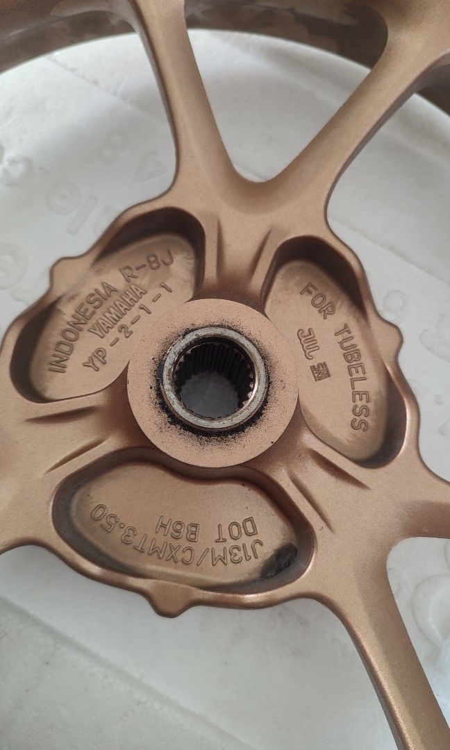 Nmax 155 V2 Stock Rims USED, Motorcycles, Motorcycle Accessories on ...