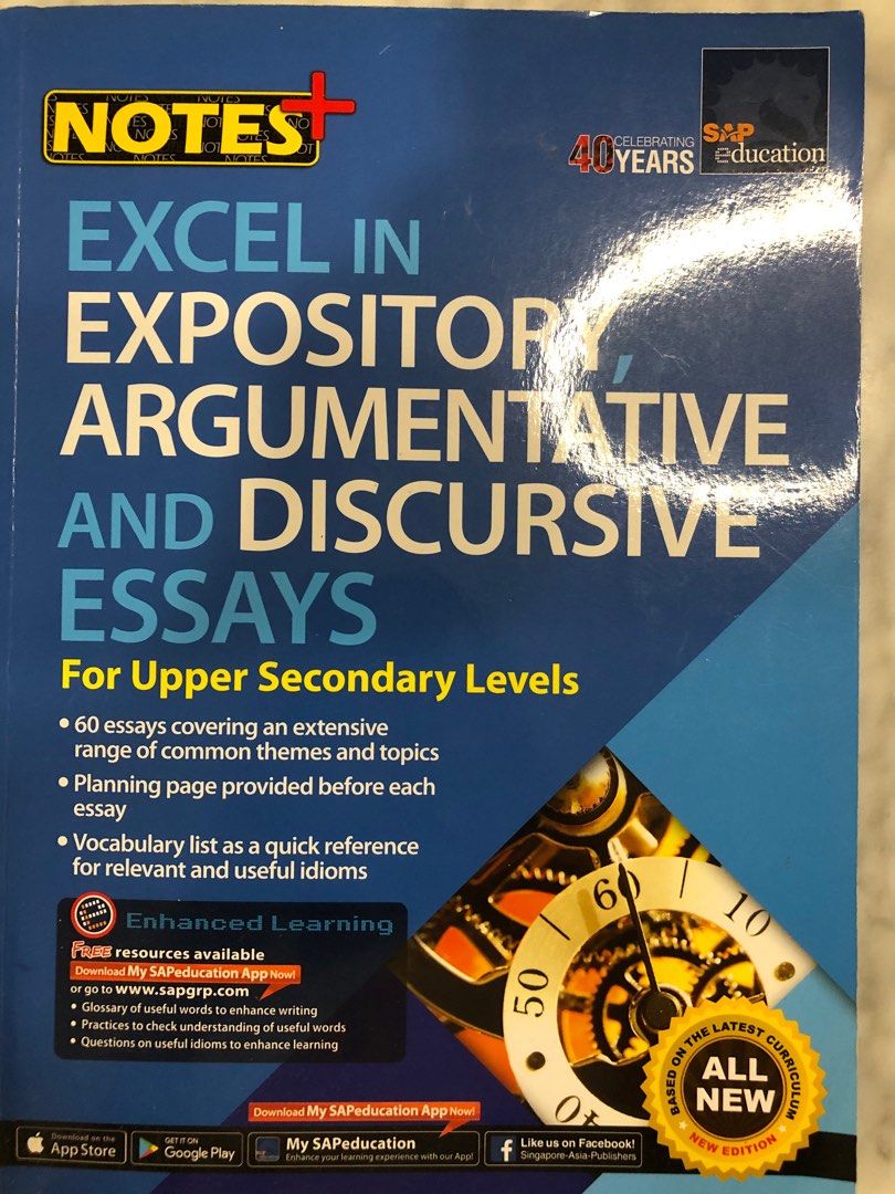 O Level Excel in Expository, Argumentative and Discursive Model Essay ...