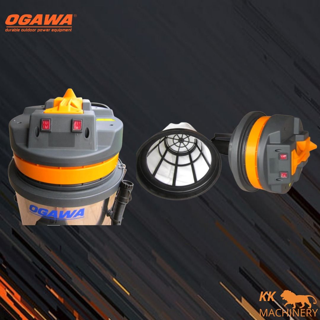 Ogawa 2000w 70l Double Motor Industrial Wet And Dry Vacuum Cleaner Bf580