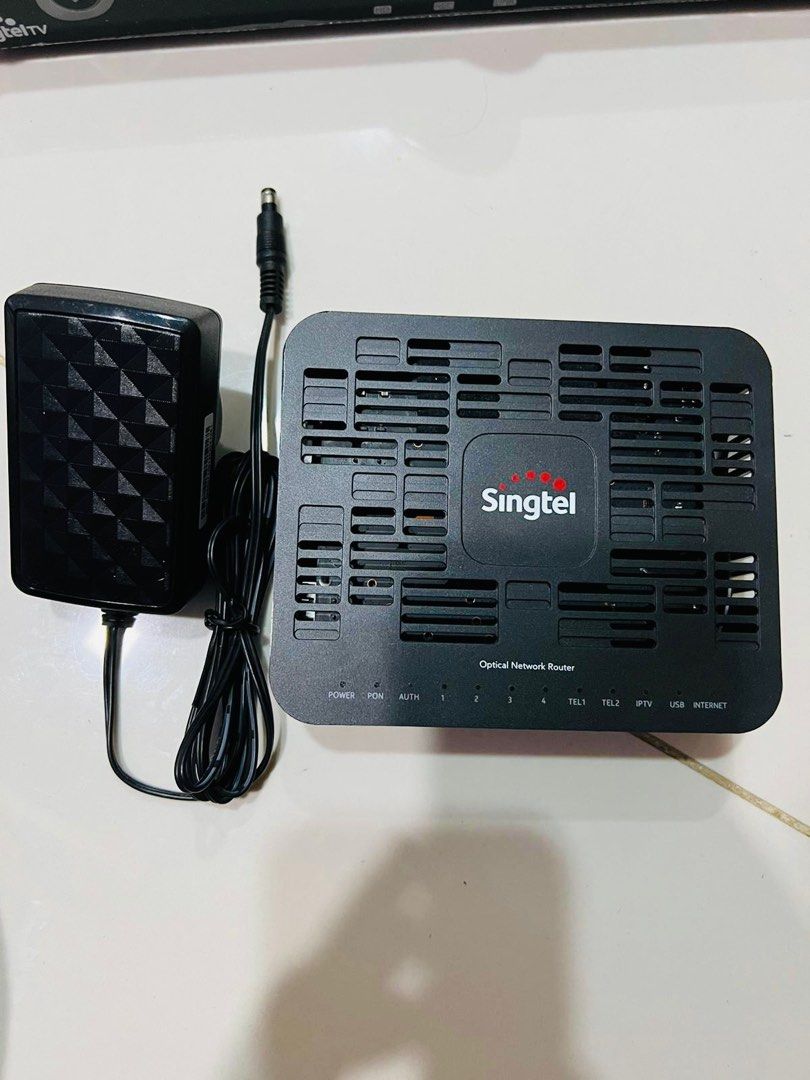 Optical Network Router - Singtel Model G-240G-E, Computers & Tech ...