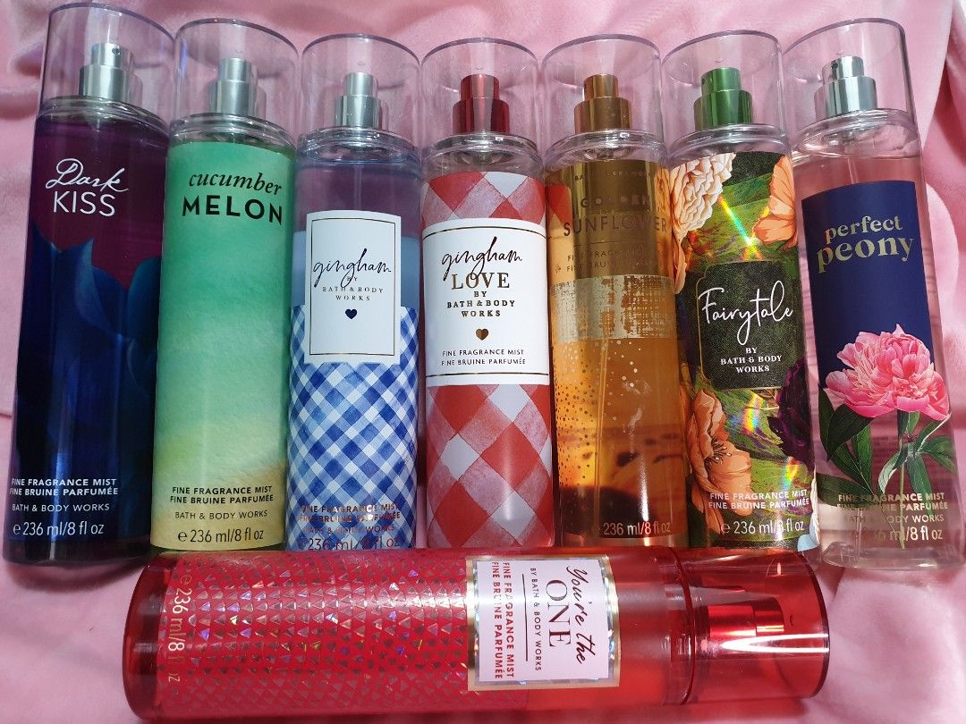 Original Bath & Body Works Spray Mist 236ml, Beauty & Personal Care ...