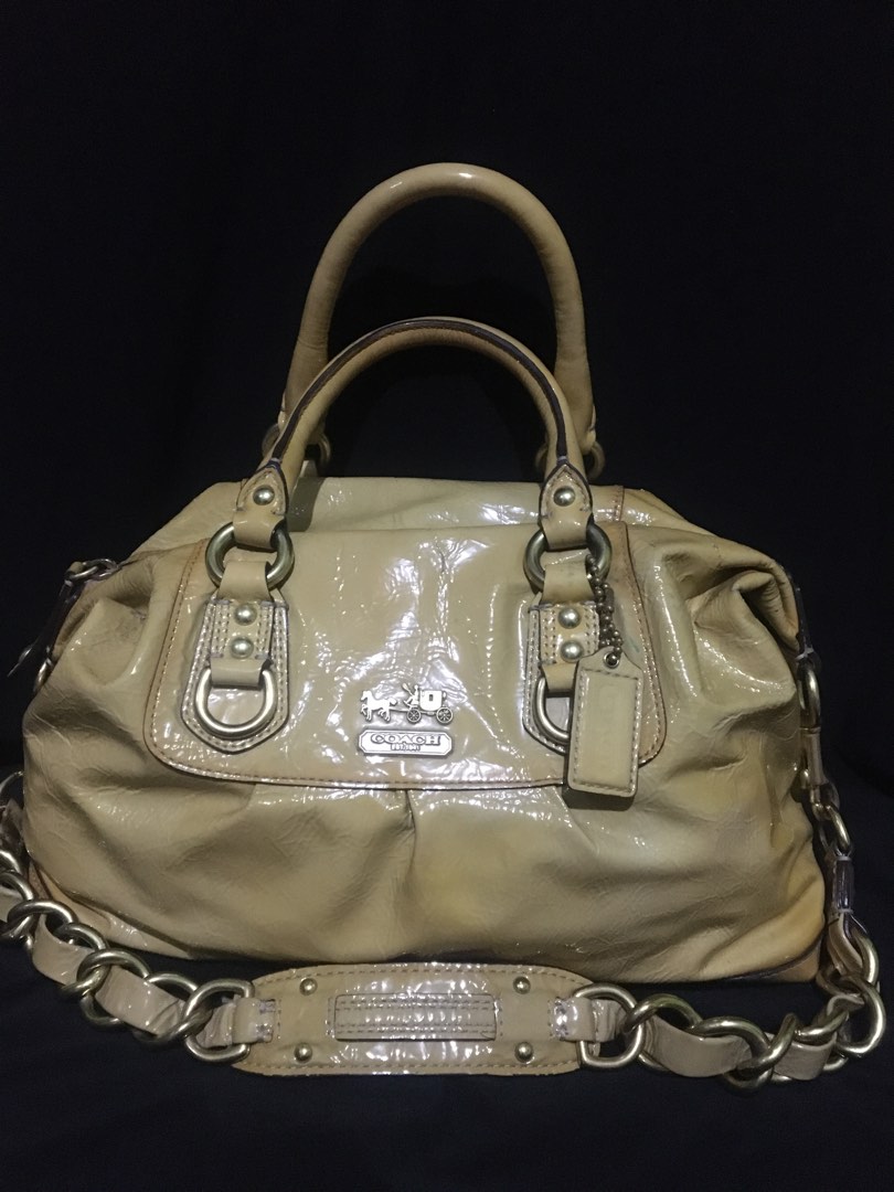 Original Coach 2 way bag, Luxury, Bags & Wallets on Carousell