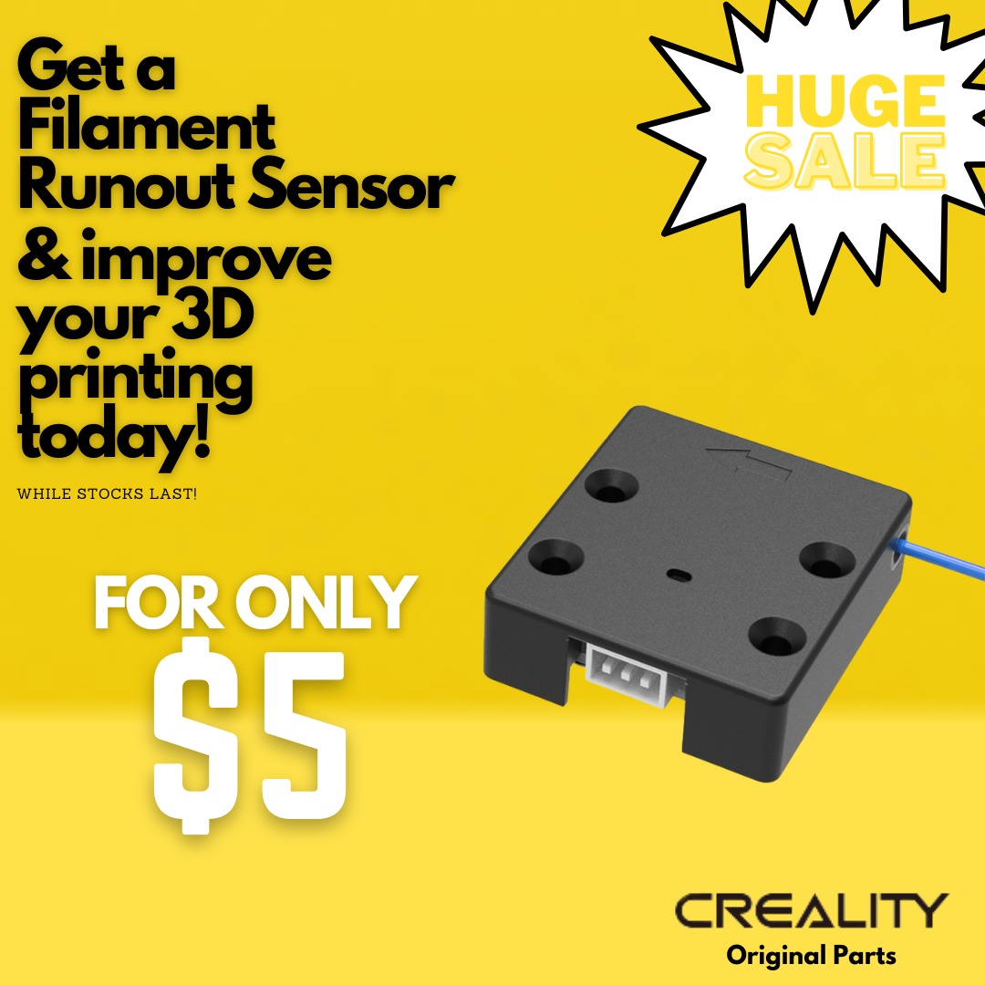 Original Creality Filament Runout Sensor Kit for Creality Ender 3 V2 ...