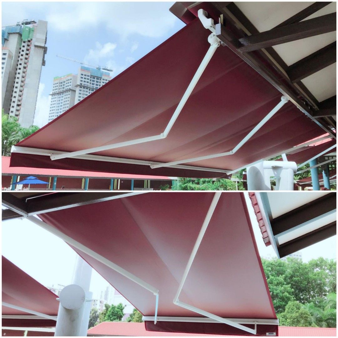 Outdoor Trellis, Zip Blinds, Awning, Canopy Roofing, Shelter Cover ...