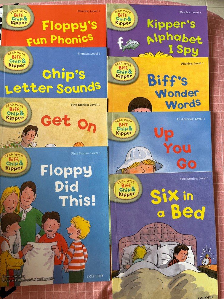 Oxford Read with Biff, Chip & Kipper - Level 1, Hobbies & Toys, Books ...