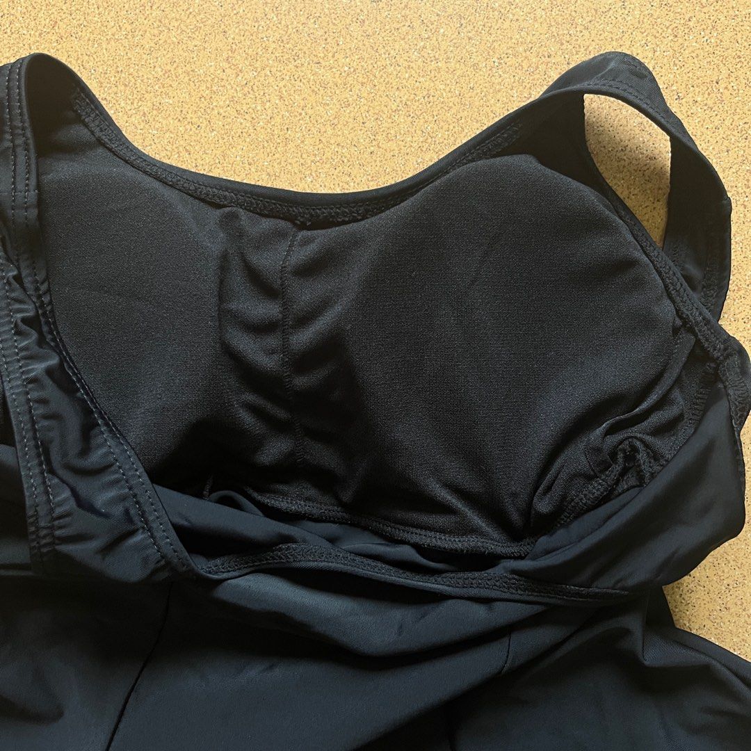 Padded Swimsuit Dress, Women's Fashion, Swimwear, Bikinis & Swimsuits ...
