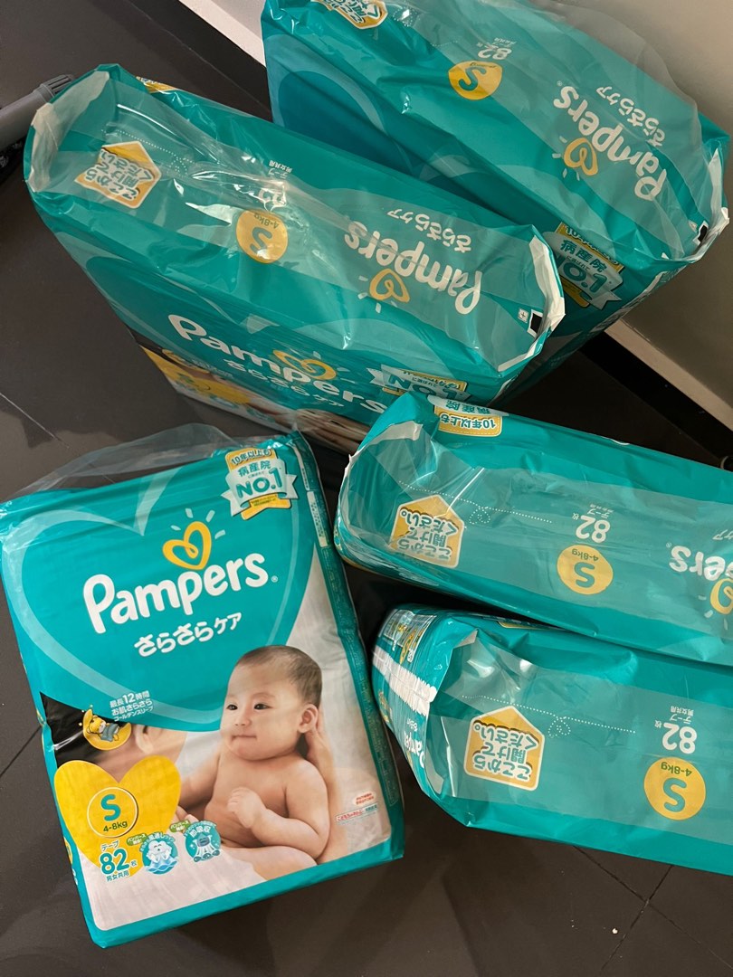Pampers tape diaper, Babies & Kids, Bathing & Changing, Diapers & Baby ...