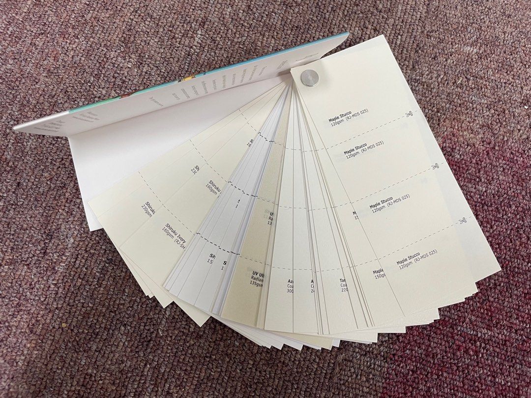 Paper references | Paper swatches, Hobbies & Toys, Stationery & Craft ...