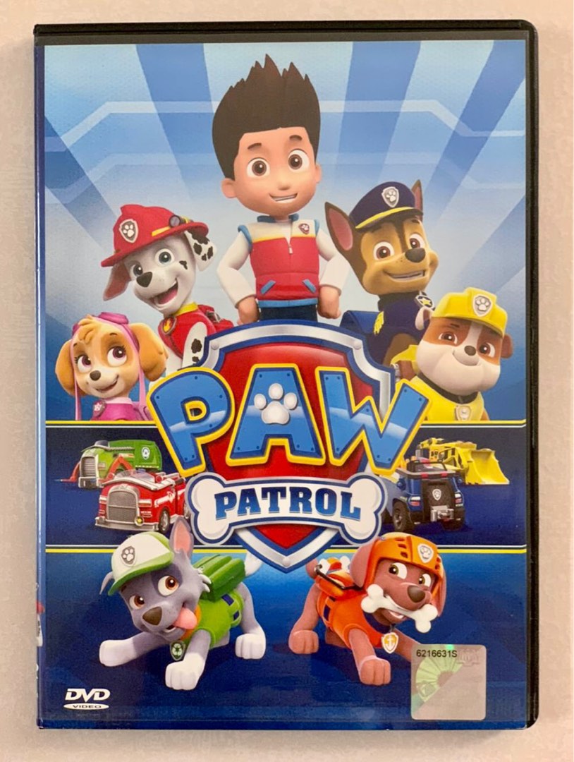 Paw Patrol DVD, Hobbies & Toys, Music & Media, CDs & DVDs on Carousell
