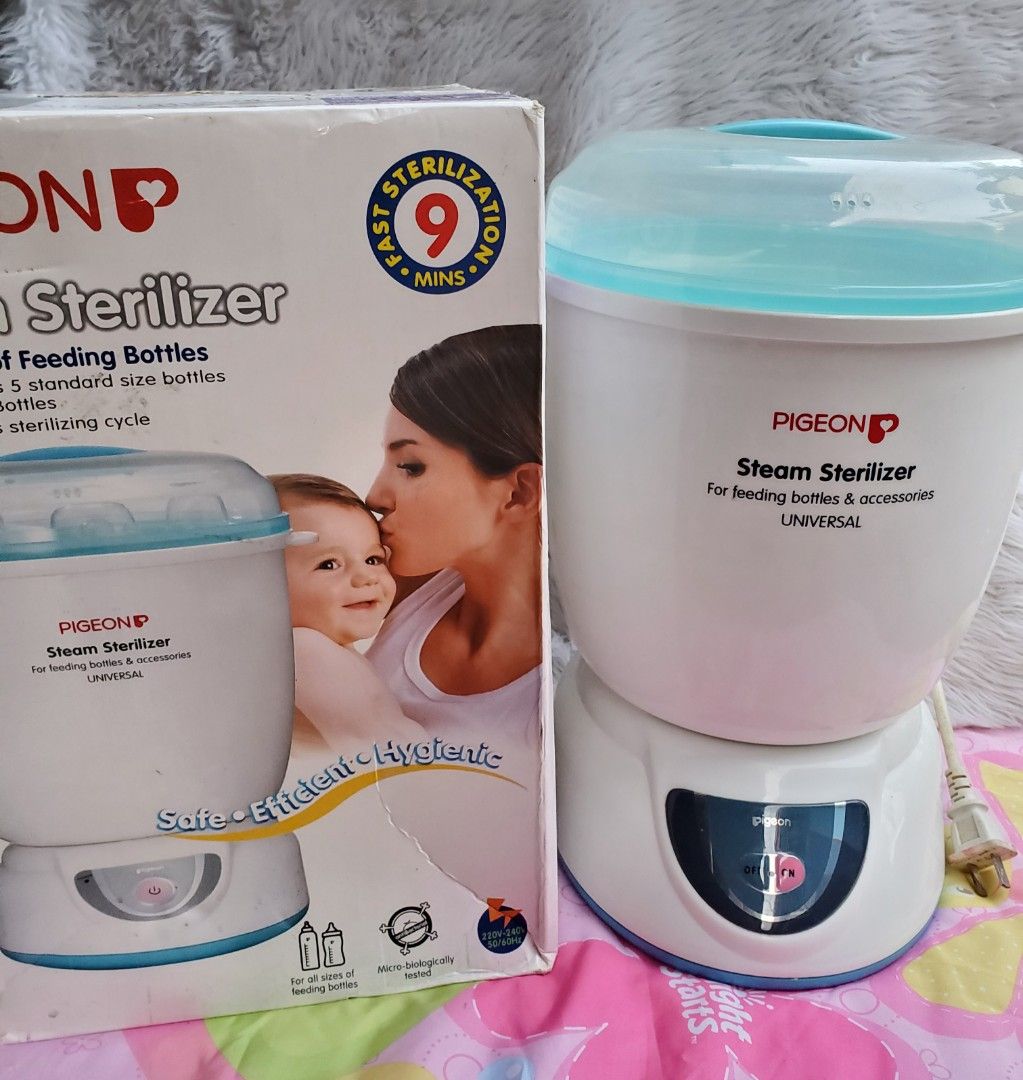 PIGEON Steam Sterilizer, Babies & Kids, Nursing & Feeding ...