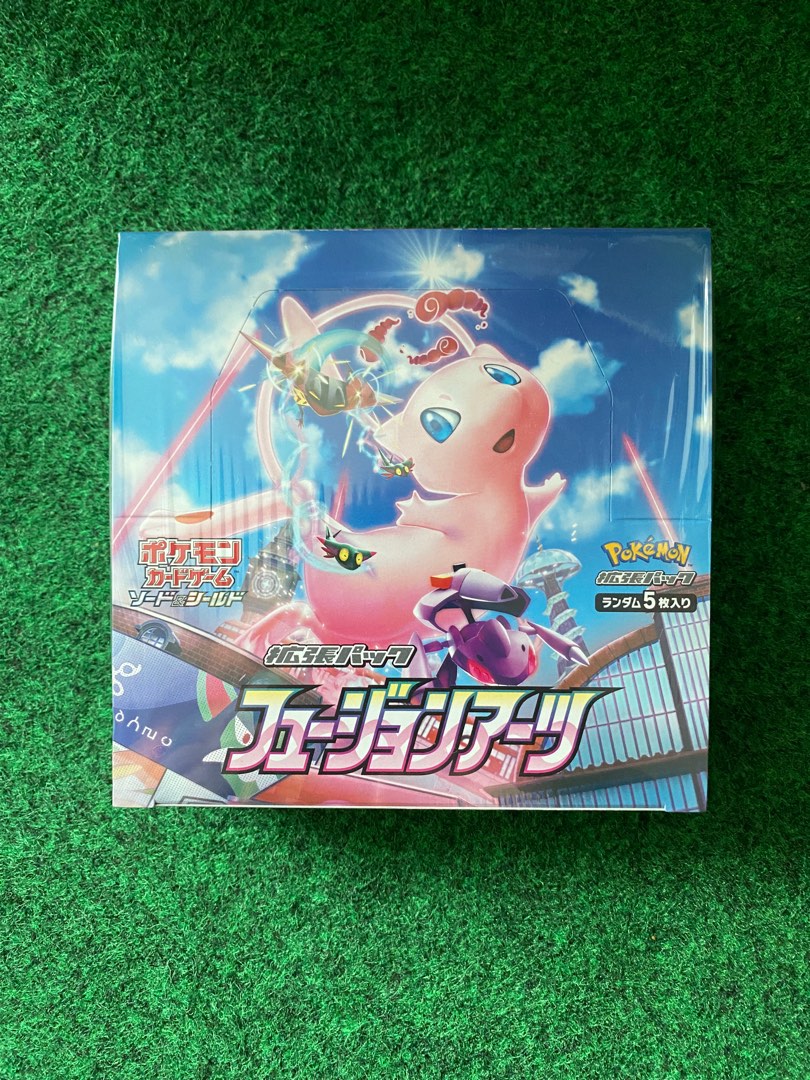 Pokemon Fusion Arts Japan Sealed Booster Box New (Fusion Strike, Mew ...