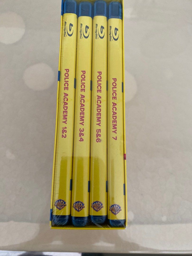 Police Academy Blu Ray Collection, Hobbies & Toys, Music & Media, CDs ...