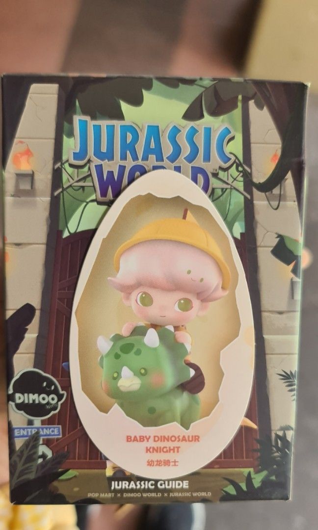 Popmart dimoo jurassic baby dinosaur knight, Hobbies & Toys, Toys ...