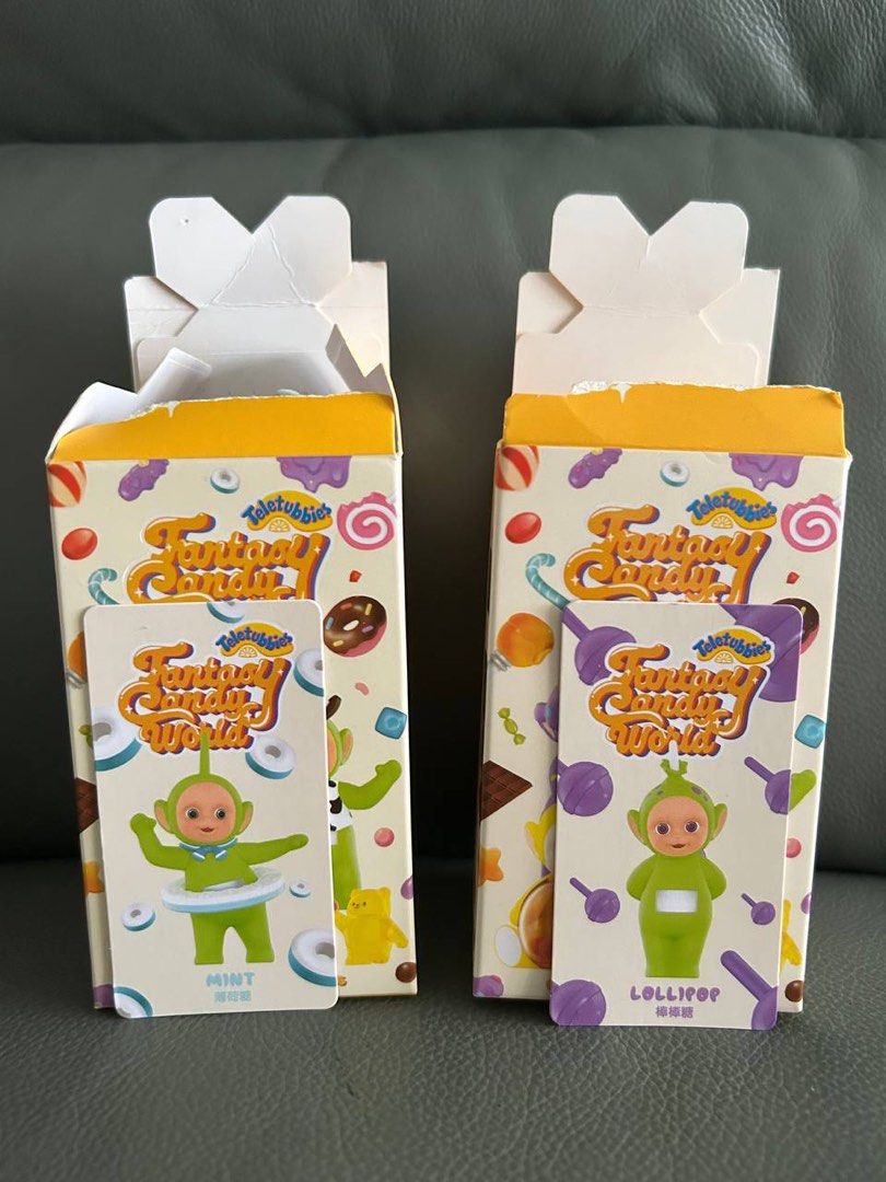Popmart teletubbies fantasy candy world lollipop mint, Hobbies & Toys ...