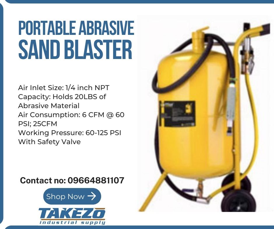 Portable Abrasive Sand Blaster, Commercial & Industrial, Construction ...