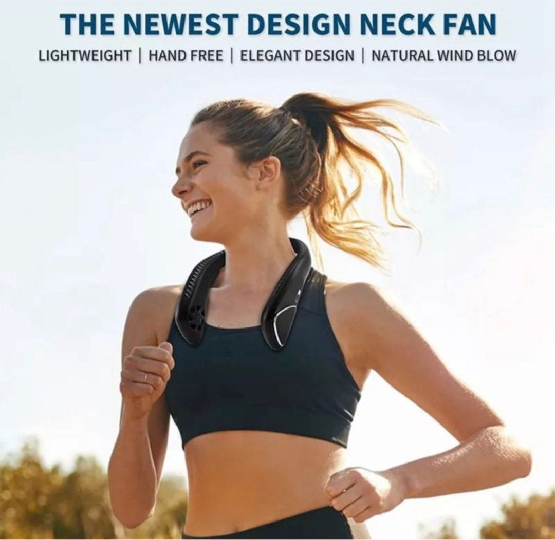 Portable Neck Fan (6000Mah) christmas gift exchange, Audio, Headphones ...