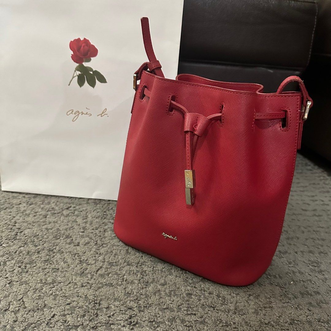 PRELOVED Agnes b bucket bag, Luxury, Bags & Wallets on Carousell