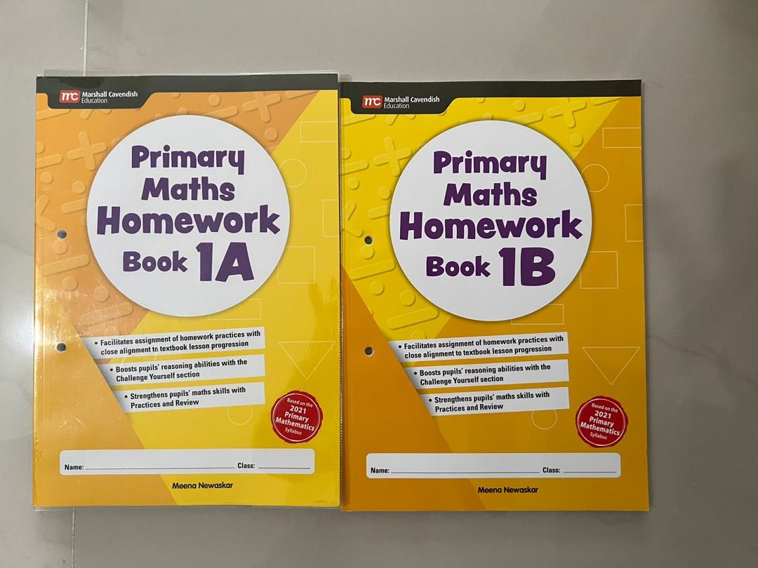 Primary 1 Maths Homework Book Marshall Cavendish Education, Hobbies ...