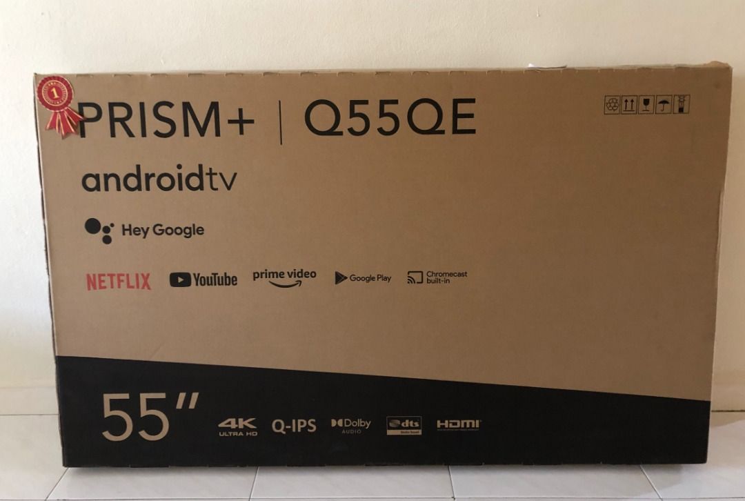 Prism+ Q55-QE 55inch 4K Android TV, TV & Home Appliances, TV ...