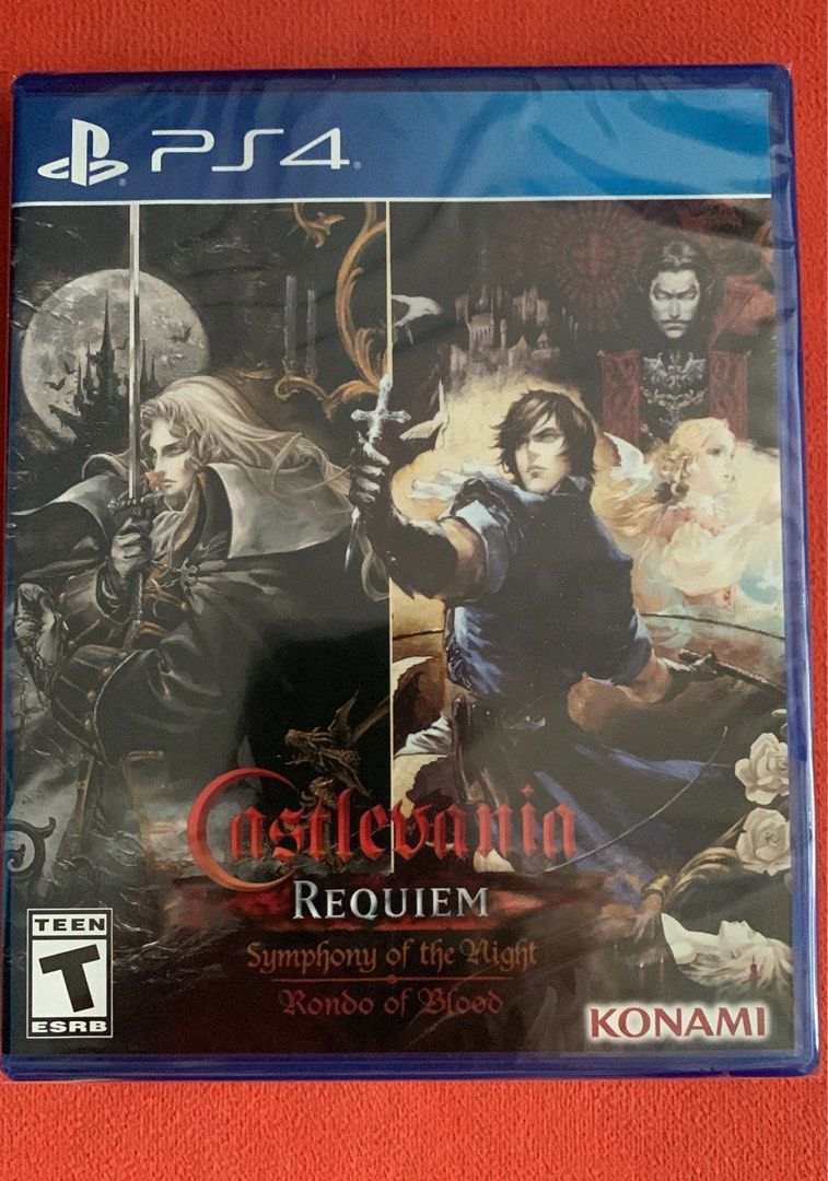 PS4 Game CASTLEVANIA REQUIEM Symphony of the night and Rondo of Blood ...