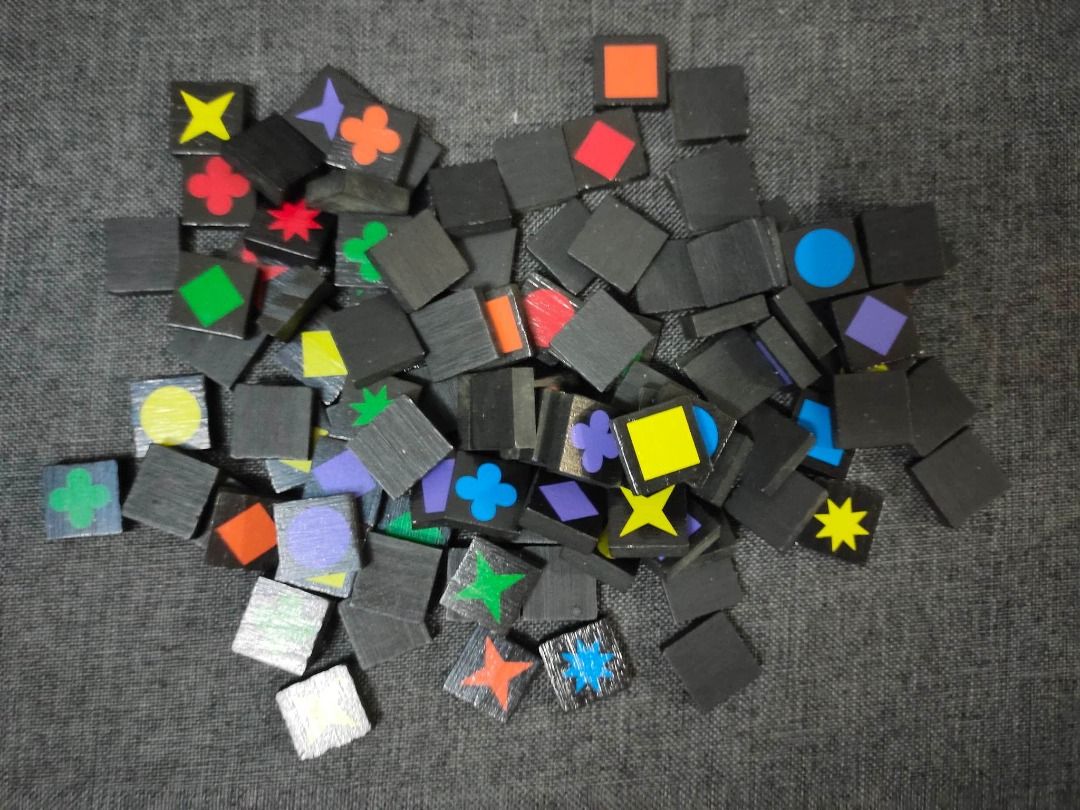 Qwirkle Board Game Tile Laying Game, Hobbies & Toys, Toys & Games on ...