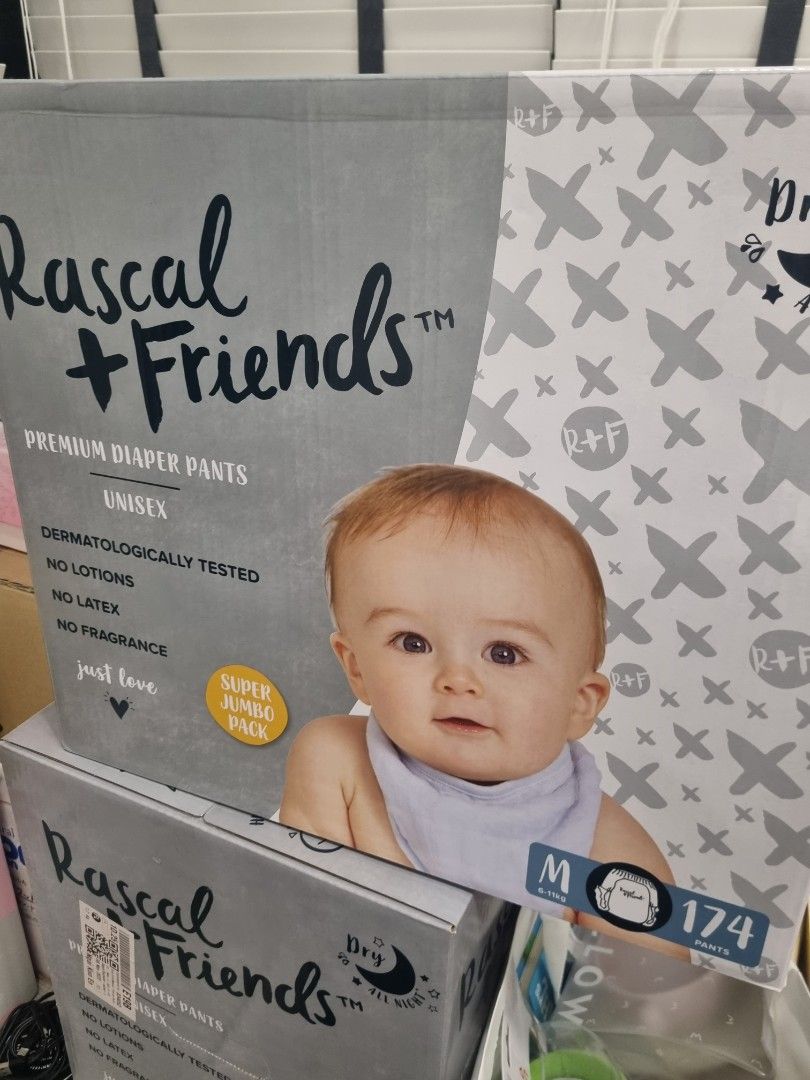 Rascals and friends pants M, Babies & Kids, Bathing & Changing, Diapers ...