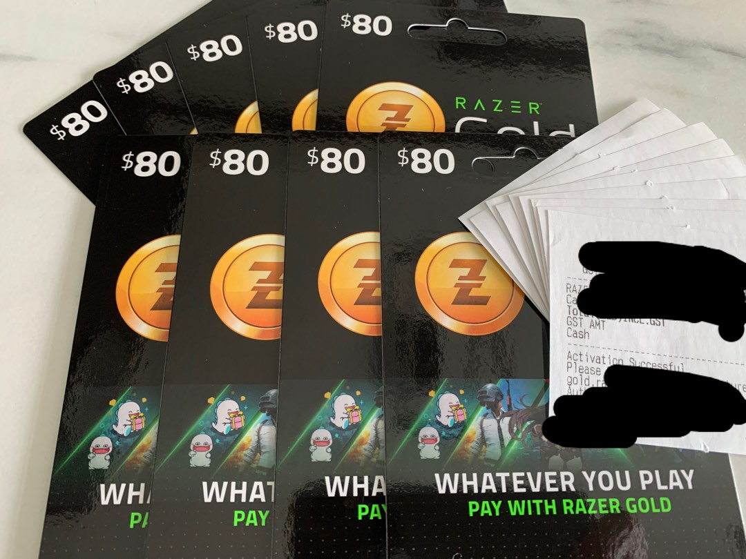 Razor Gold Gift Cards, Video Gaming, Gaming Accessories, Game Gift Cards & Accounts on Carousell