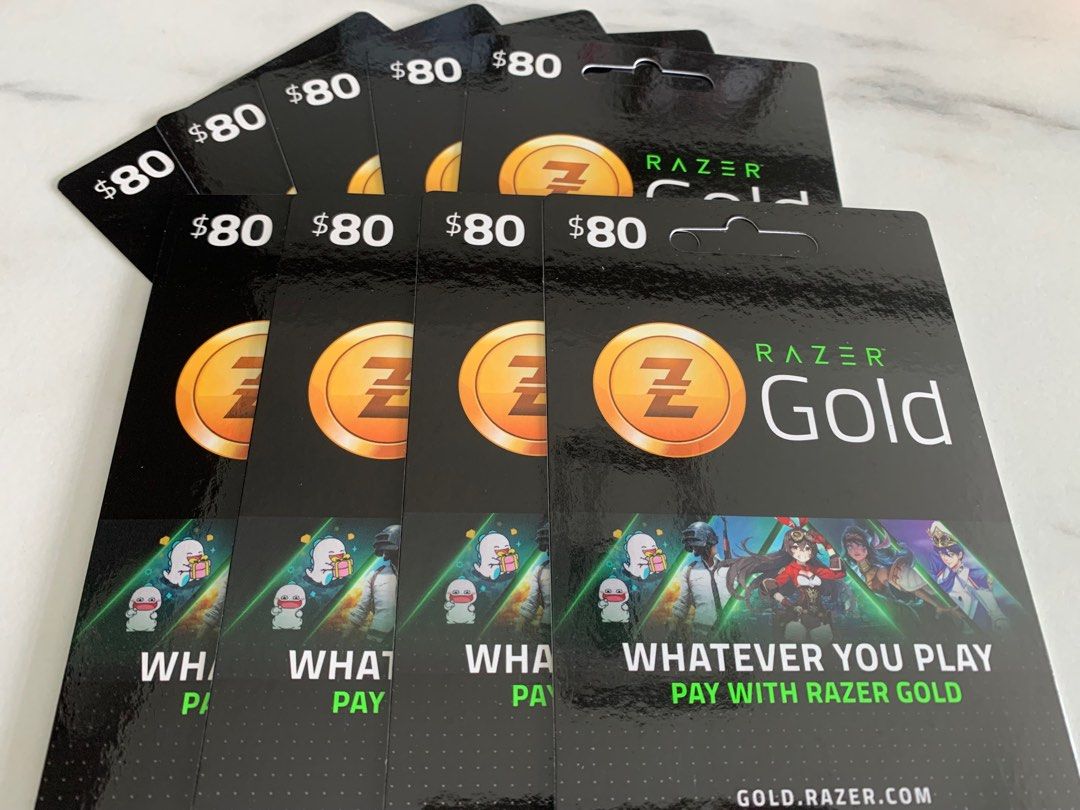 Razor Gold Gift Cards, Video Gaming, Gaming Accessories, Game Gift Cards & Accounts on Carousell